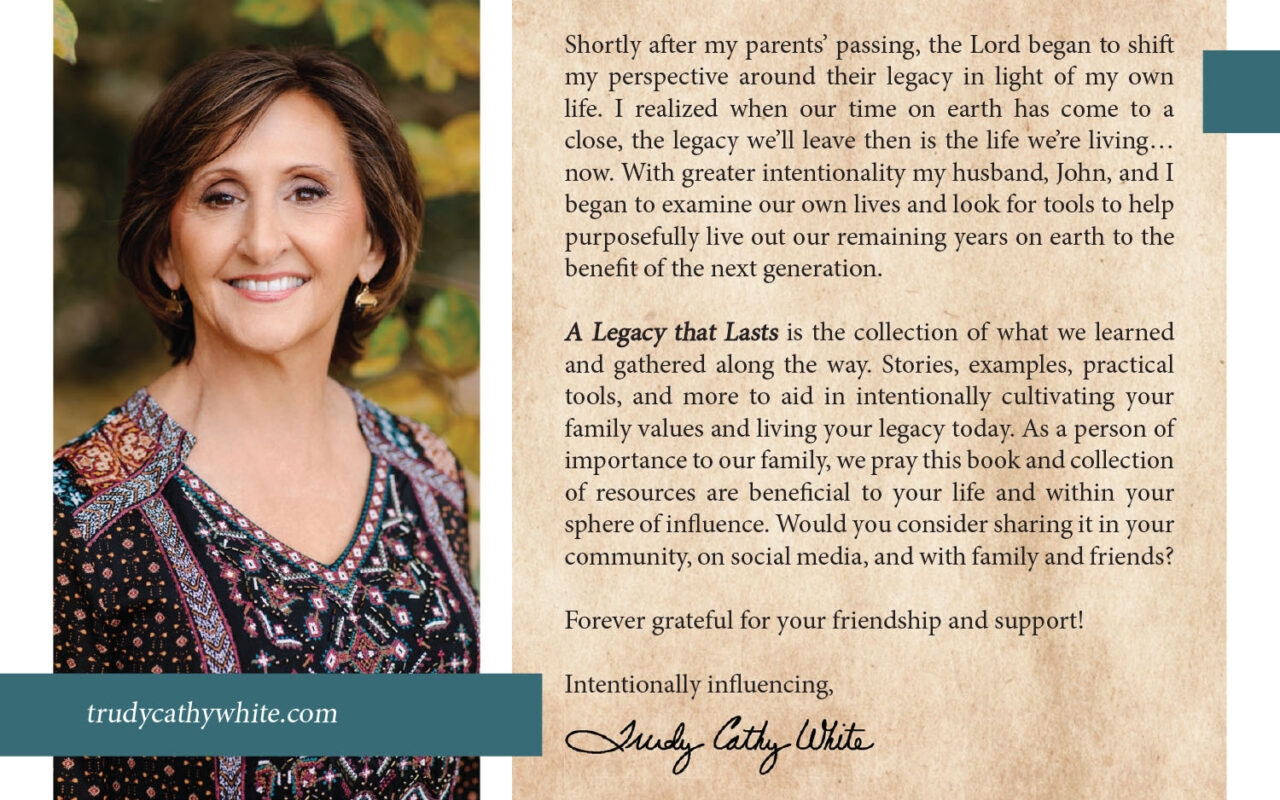 Media Kit | Trudy Cathy White